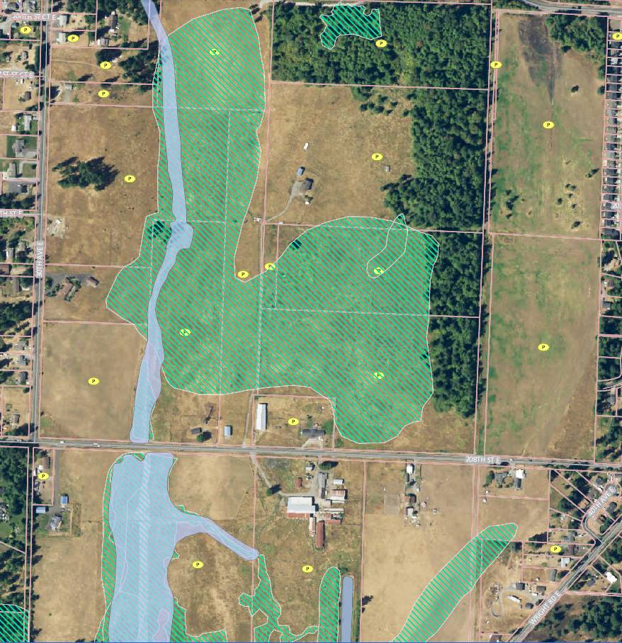 Wetland Map 4 – Pierce Prairie Post