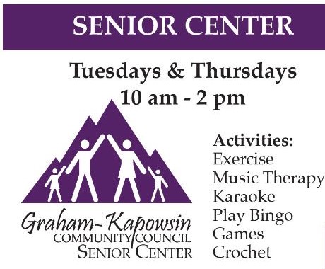 Graham area Senior Center program expands – Pierce Prairie Post