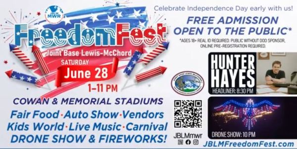 JBLM’s Freedom Fest June 28 – Pierce Prairie Post